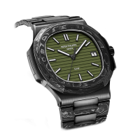 Patek Philippe 百達翡麗 DiW Patek Nautilus 5711 "BLACK GRAIL KHAKI" 價錢、規格及用 ...