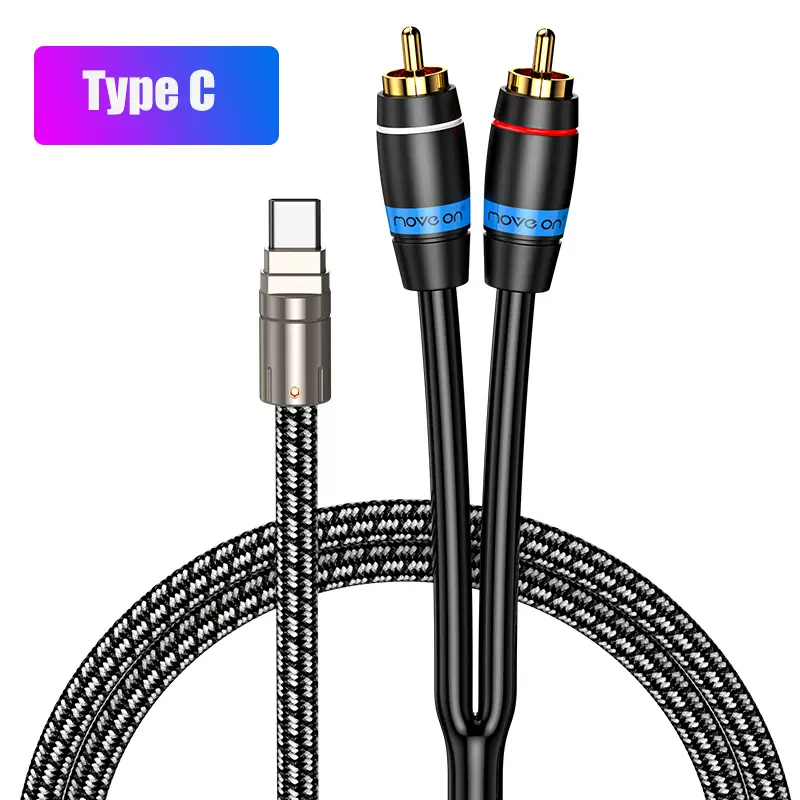 Move On Type C to RCA, Type C轉RCA, USB-C to RCA 轉接線 (1.5m) MCR100 價錢、規格 ...