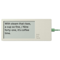 Poem/1 AI Rhyming Clock 智慧型詩詞時鐘 價錢、規格及用家意見 - 香港格價網 Price.com.hk