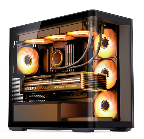 Jonsbo 喬思伯 M-ATX Case 無立柱側透全景電腦機箱 D300 價錢、規格及用家意見 - 香港格價網 Price.com.hk