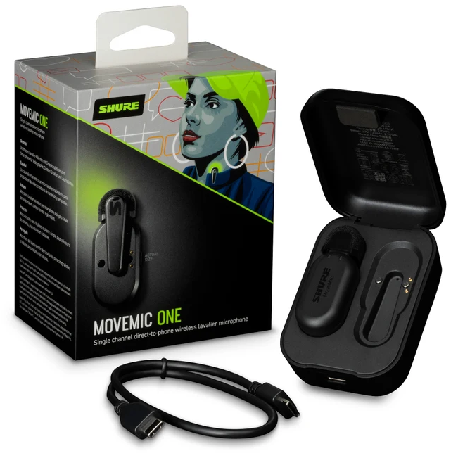 Shure MoveMic One Single-Channel Wireless Lavalier Microphone 領夾式麥克風 價錢 ...