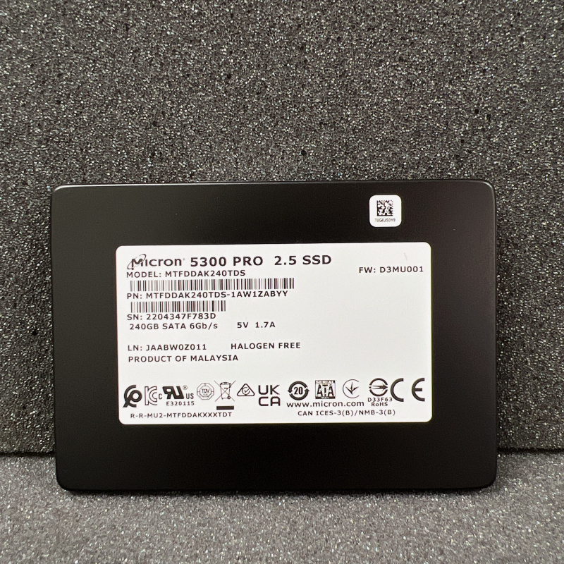 Micron 5300 PRO 2.5 SSD 240GB 價錢、規格及用家意見 - 香港格價網 Price.com.hk