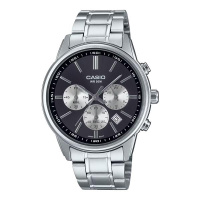 Casio 41mm 黑色計時錶盤指針石英男士手錶 MTP-E515D-1A 價錢、規格及用家意見 - 香港格價網 Price.com.hk