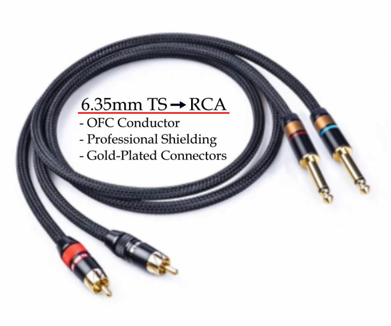 Aspirations 6.35mm to RCA, 6.35mm轉RCA (6.3mm/6.5mm) 訊號線 (3m) A6R60 價錢、規格及用家意見 - 香港格價網 Price.com.hk