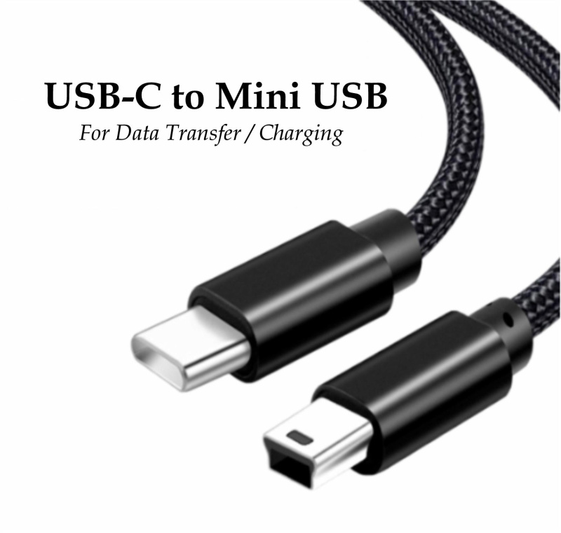 Aspirations Type C to Mini USB, USB-C 轉 Mini USB Cable 轉接線 (1m) ACMB50 ...
