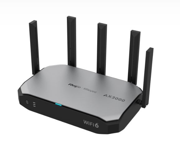 Ruijie Reyee Wi-Fi 6 AX3000 High-performance All-in-One Wireless Router ...