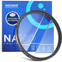 Neewer FL-E2 Center Field Split Diopter Effect Filter 雙半月屈光度濾鏡 - 77mm ...