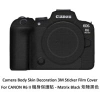Meiran Camera Body Skin Decoration 3M Sticker Film Cover For Canon R6 ...