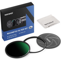 Neewer 3-in-1 Magnetic ND Lens Filter Kit ND1000 (10-Stops) With Magnetic Adapter 磁吸減光濾鏡 - 72mm ...