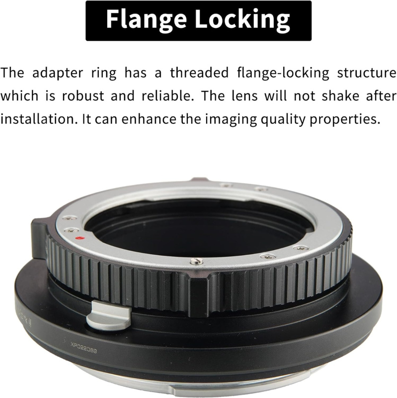 Xpimage Locking Adapter For Leica R SLR Mount Lens To Fujifilm G-Mount ...