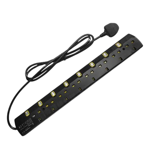 Super 13A 8 Socket Power Bar 8位拖板 (6呎) RB-8 價錢、規格及用家意見 - 香港格價網 Price.com.hk