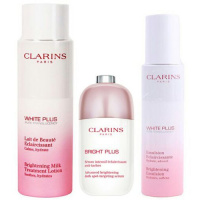 Clarins Bright Plus Ritual 透亮光感美白套裝 (滋潤水 200ml + 乳75ml + 美白精華50ml) 價錢 ...
