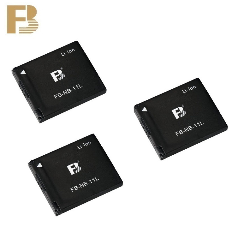 FB 灃標 3 Pcs Canon NB-11L Lithium-Ion Battery Pack 代用鋰電池 (3.6V, 530mAh ...