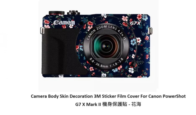 Meiran Camera Body Skin Decoration 3M Sticker Film Cover For Canon ...