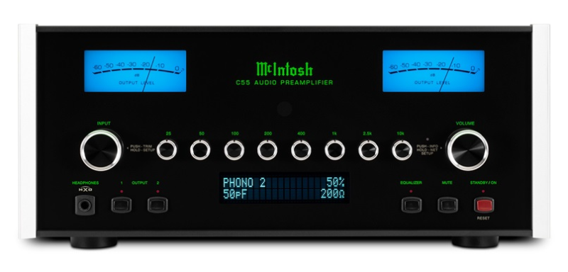 McIntosh 2-Channel Solid State Preamplifier 電晶體前級擴音機 C55 價錢、規格及用家意見 - 香港格價網 Price.com.hk