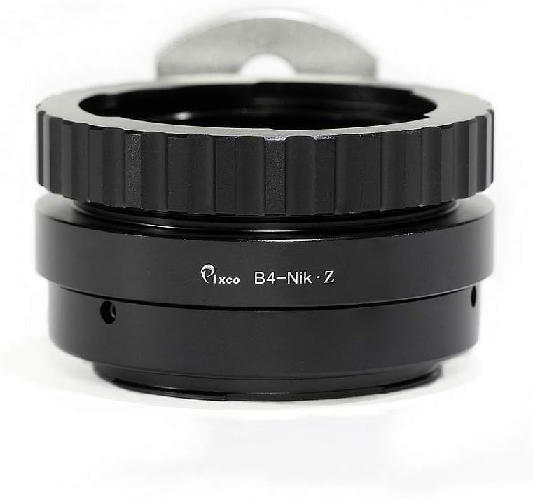Pixco Canon Fujinon 2/3-inch B4 Mount Lens To Nikon Z Mount Adaptor (B4 ...
