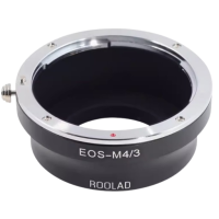 Roolad Lens Mount Adapter - Canon EOS / EF / EFS DSLR Lens To Micro ...