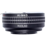 Roolad Nikon Nikkor F Mount D / SLR Lens To Micro Four Thirds (MFT /M43 ...