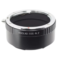Roolad Lens Mount Adapter - Canon EOS / EF / EFS DSLR Lens To Nikon Z Mount Digital Camera Body ...