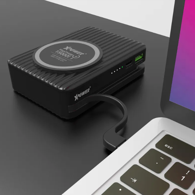 XPower 3合1 15000mAh PD 65W MagSafe無線充+外置電+旅行充電轉插 CPD15 價錢、規格及用家意見 - 香港格 ...