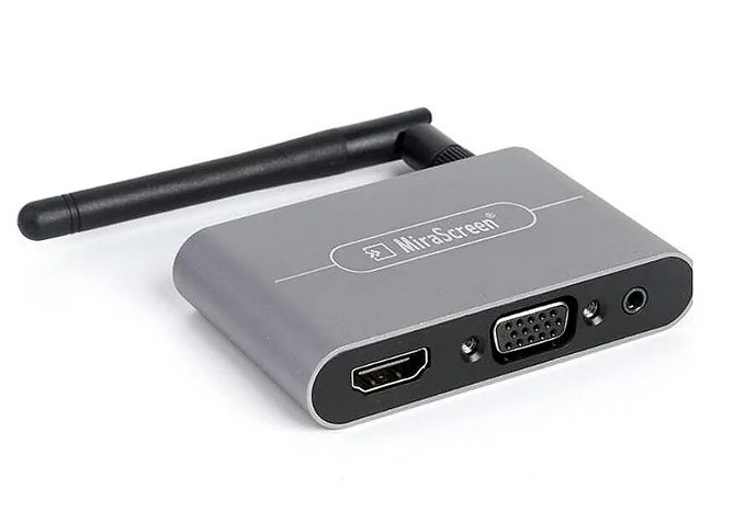 MiraScreen 4K HDMI VGA Audio 5G Wireless Display Dongle 雙頻無線投屏器 X6W ...