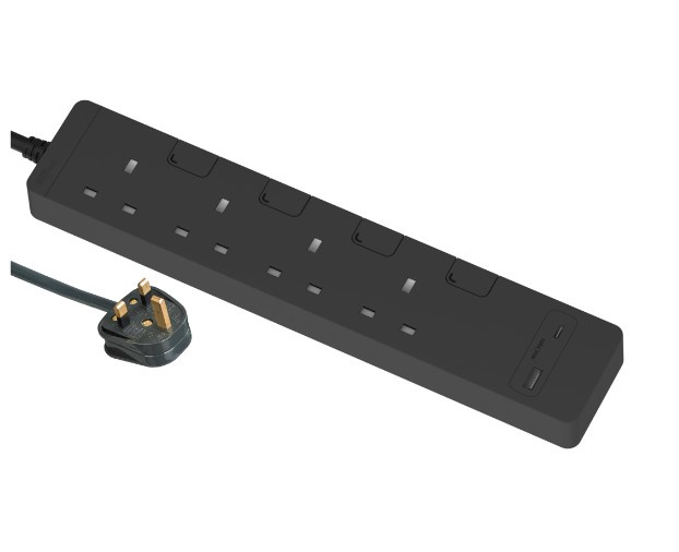 Schneider 施耐德 AvatarOn Extend 13A 4位拖板連 30W PD3.0 Type A+C 充電插頭 (3m ...