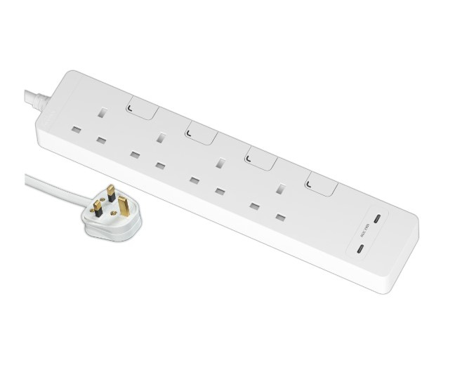 Schneider Electric 施耐德電氣 AvatarOn Extend 13A 4位拖板連 30W PD3.0 Type C+C ...