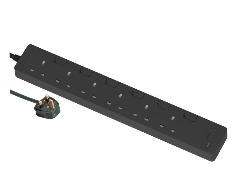 Schneider Electric 施耐德電氣 AvatarOn Extend 13A 6位拖板連 30W PD3.0 Type C+C ...