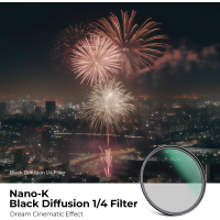 K&F Concept Nano-K Series, 1/4 Filter 18 Multi-Layer Black Mist ...