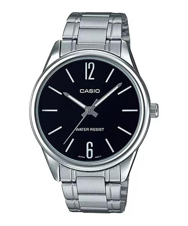 Casio 40mm Enticer Men 系列黑色錶盤不鏽鋼男士石英手錶 MTP-V005D-1B 價錢、規格及用家意見 - 香港格價網 ...