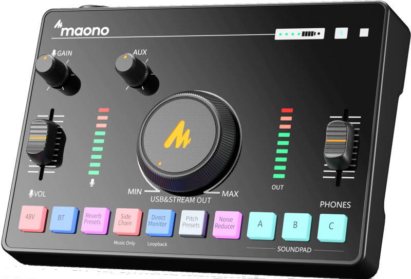 Maono MaonoCaster AMC2 NEO Streaming Mixer 多功能音頻混音器 價錢、規格及用家意見 - 香港格價網 ...