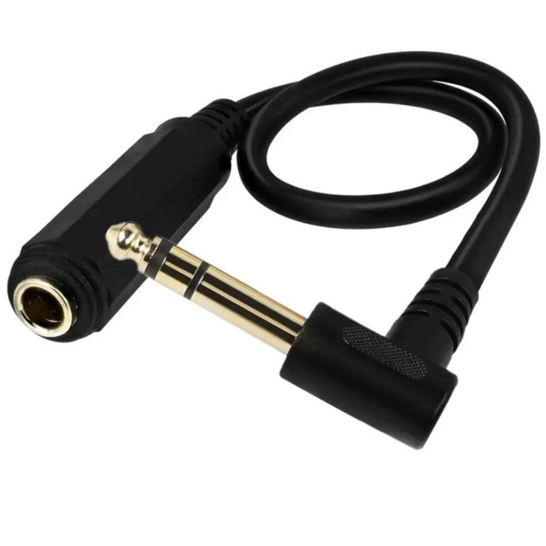 CT 6.5mm L-Shaped Stereo Extension Cable 音源延長線 (0.5m) 價錢、規格及用家意見 - 香港格價 ...