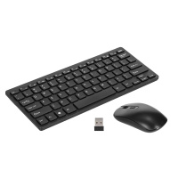 A Grade 2.4G Wireless Mini Keyboard + Mouse 鍵盤滑鼠套裝 GKM901 價錢、規格及用家意見 ...