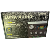Luna Audio X9 32BIT DSP Professional Digital Sound Card Mixer 專業直播聲卡 價錢 ...
