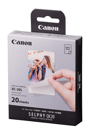 Canon Color Ink / Label Set Card Size Label (20-sheets) XC-20L 價錢、規格及用家 ...