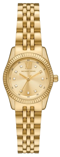 MICHAEL KORS 26mm 金色閃石刻度錶盤金色不鏽鋼女士石英手錶 MK4741 價錢、規格及用家意見 - 香港格價網 Price ...