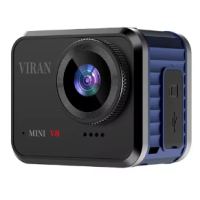 VIRAN 4K 60FPS Action Camera for Cycling Motorcycle 騎乘摩托車運動相機 Mini V8 ...