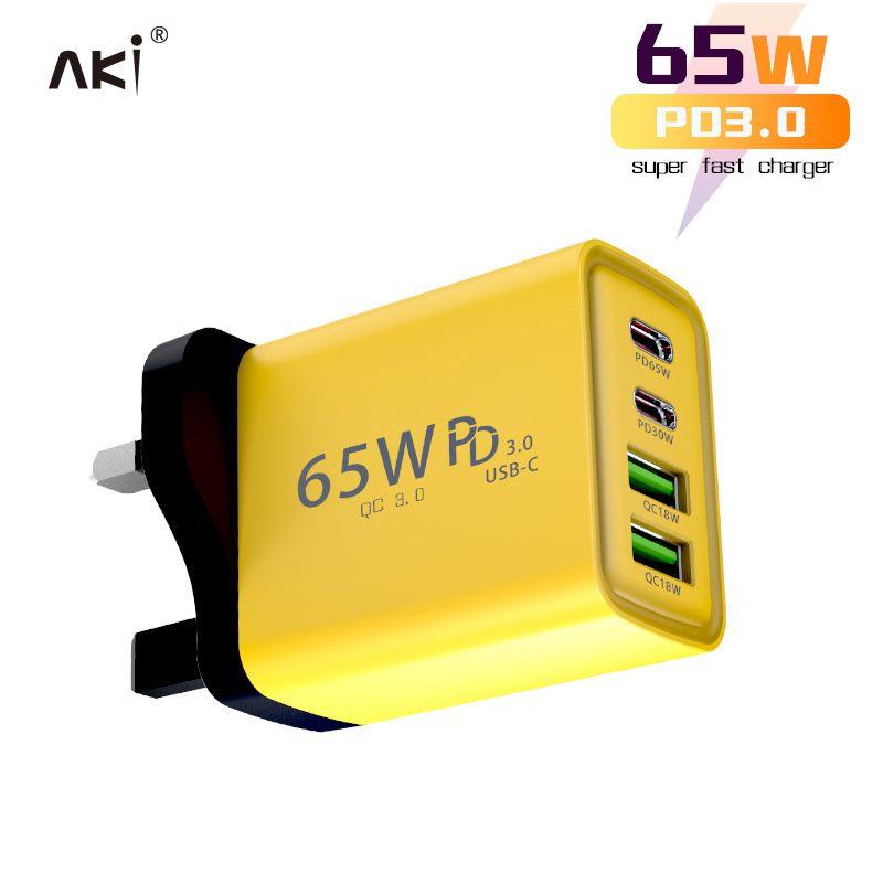 AKI PD65W GaN 2 x USB-A + 2 x USB-C 氮化鎵快充充電器 AI-663 價錢、規格及用家意見 - 香港格價網 ...