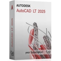 Autodesk AutoCAD LT 2025 Commercial Single-user ELD Annual Subscription ...