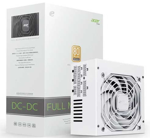 Acer AC1000 1000W PCIe5.0 80Plus Gold Fully Modular Power Supply 全模組 ...