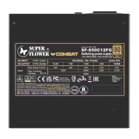 Super Flower Combat FG 80 Plus Gold ATX3.1 650W 全模組電源供應器 SF-650C12FG 價錢 ...