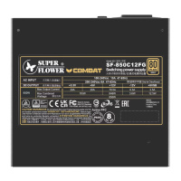 Super Flower Combat FG 80 PLus Gold 850W ATX3.1 全模組電源供應器 SF-850C12FG 價錢 ...