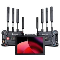 Hollyland Pyro 7 4K 雙頻 TX RX 無線圖傳監視器系統套裝 (Pyro S Kit + Pyro 7 Monitor ...
