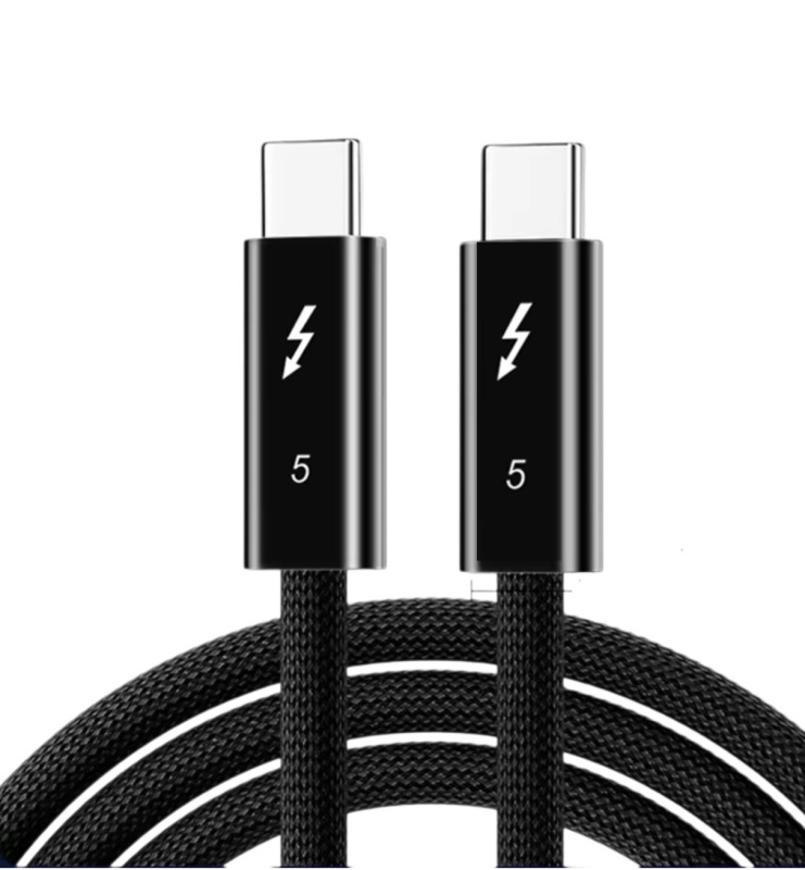 SmarterWare Thunderbolt 5 USB-C Type C to Type C 8K 80Gbps 240W 專業傳輸數據線 ...