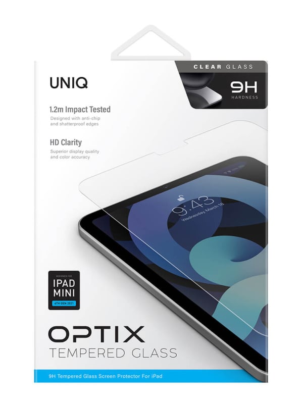 Uniq Optix Clear Tempered Glass Screen Protector for iPad mini 6/7 玻璃貼 ...