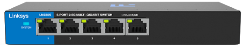 Linksys 5port 2.5G Multi-Gigabit Unmanaged Switch 非網管型交換器 LN2305 價錢、規格及 ...
