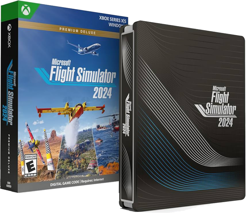 Microsoft PC / Xbox Series S|X Flight Simulator 2024 Premium Deluxe ...