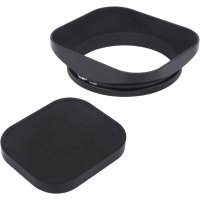 Haoge 58mm Square Metal Screw-in Mount Lens Hood With Cap 專用方形遮光罩 - Mamiya-Sekor C 105-210mm F/4 ...