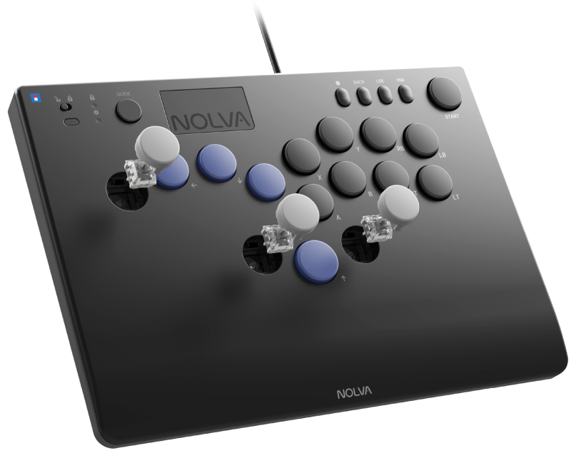 Hori NOLVA Mechanical All-Button Arcade Controller 機械式全按鍵街機控制器 (for ...