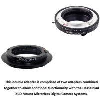 Roolad Lens Mount Double Adapter, Compatible with Contarex (CRX) Mount SLR Lens And Leica M ...
